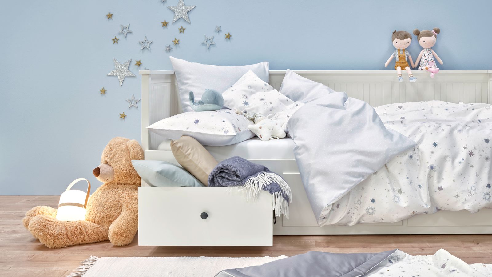 Bed linen with children s designs Schlossberg